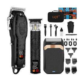 LQT LQT-300 Hair Clipper Set Men Electric Shaver Razor